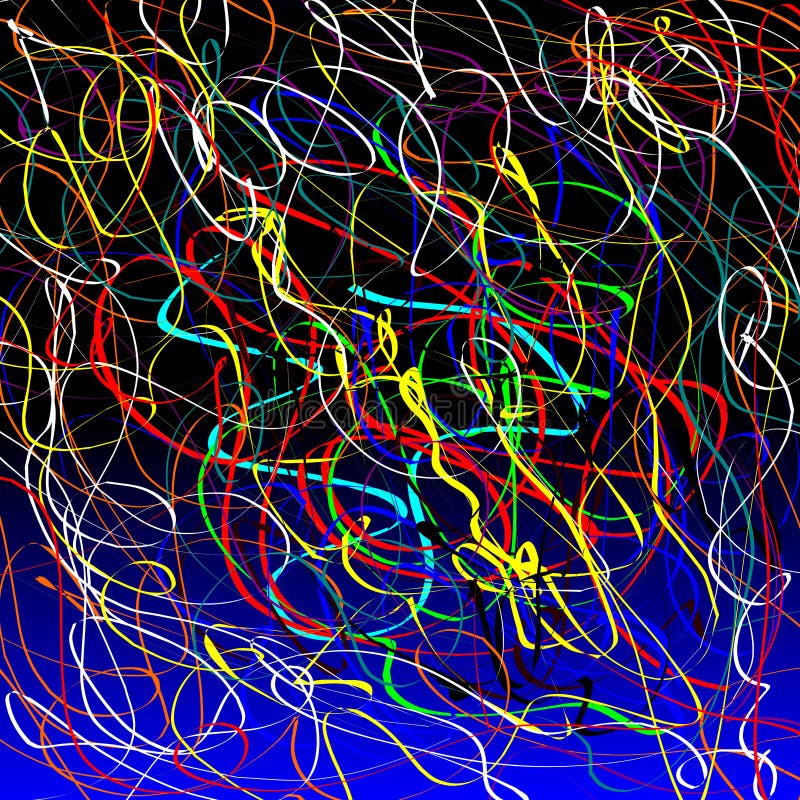 Abstract Multi-color Texture Background Ribbon Pattern Stock Vector ...