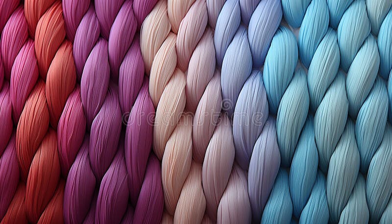 Abstract Multi Colored Backdrop with Striped Circles in a Row Generated ...