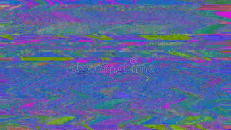 Abstract Multi-colored Background, Bad Tv Effect. Stock Video - Video ...