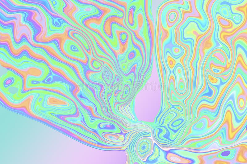 Abstract Multi-colored Fantasy Pastel Texture Background Stock ...