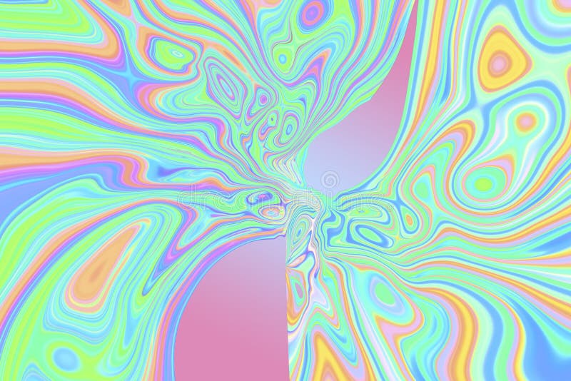 Abstract Multi-colored Fantasy Pastel Texture Background Stock ...