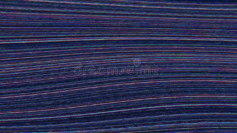 Abstract Multi-colored Overlay. Corrupted Data Effect, Psychedelic Line ...