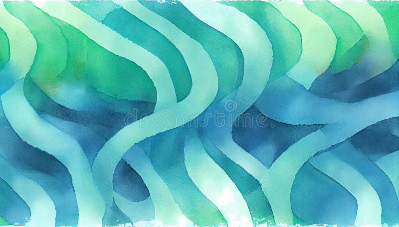 Abstract Multi Colored Watercolor Paints Create Textured Design Element ...