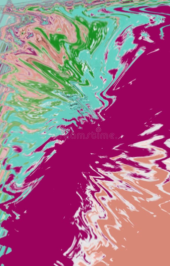 Abstract Multi-coloured Creative Digital Art Design Stock Image - Image ...