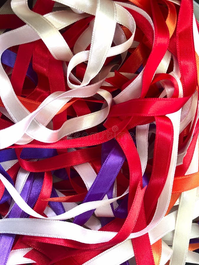 Multicolor Satin and Silk Ribbons for Creativity with a Place for an ...