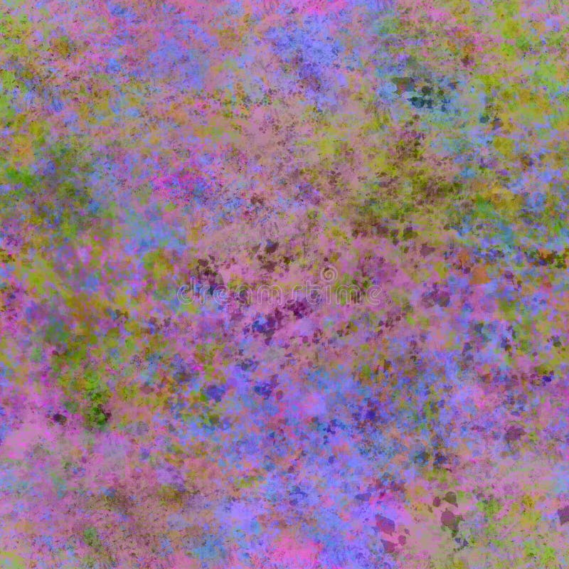 Abstract Multicolor Blur Painted Seamless Texture in Bright Summer ...