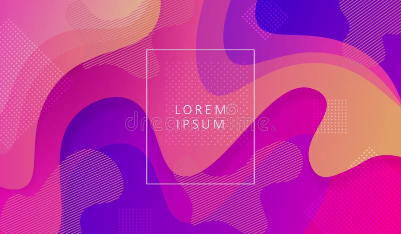 Abstract Multicolor Delicate Design with Transparent Spots and ...