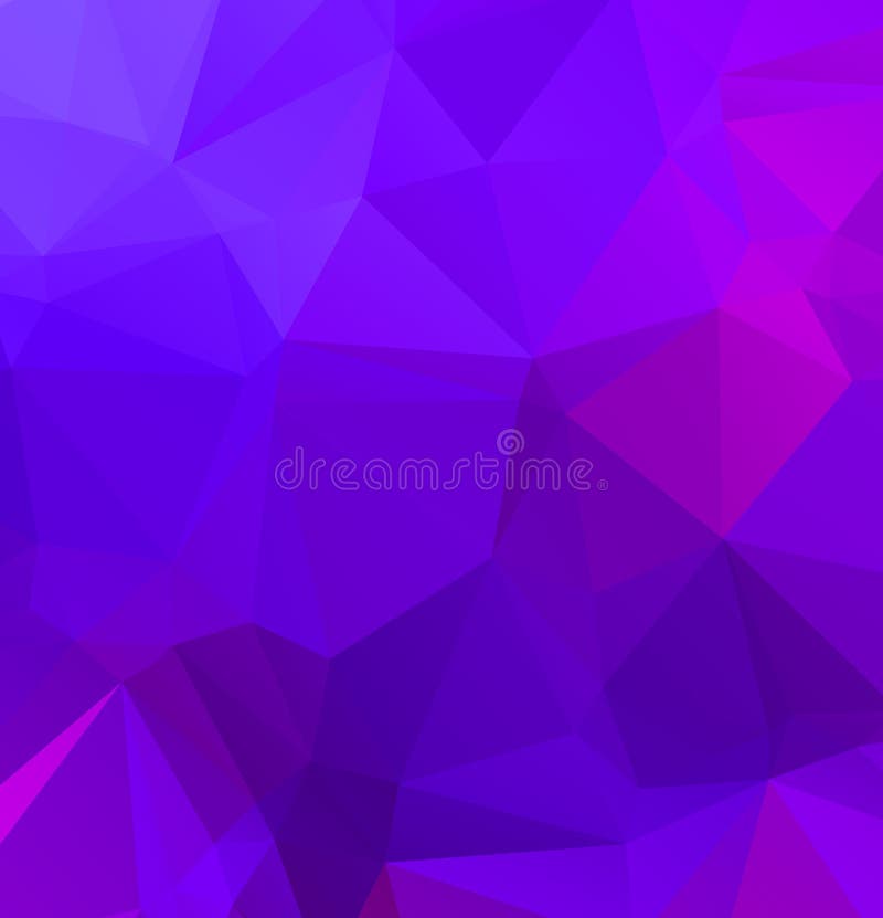 Abstract Multicolor Full Color Rainbow Background. Vector Polygonal ...