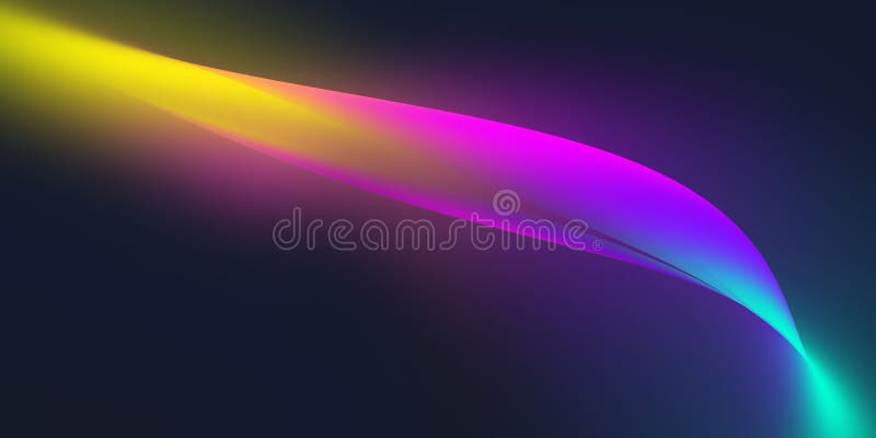 Abstract Multicolor Light Beam Background Illustration with Glow Effect ...