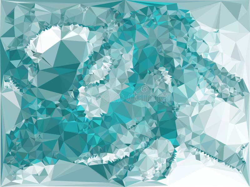 Abstract Multicolor Mosaic Backdrop. Raster Clip Art. Stock ...