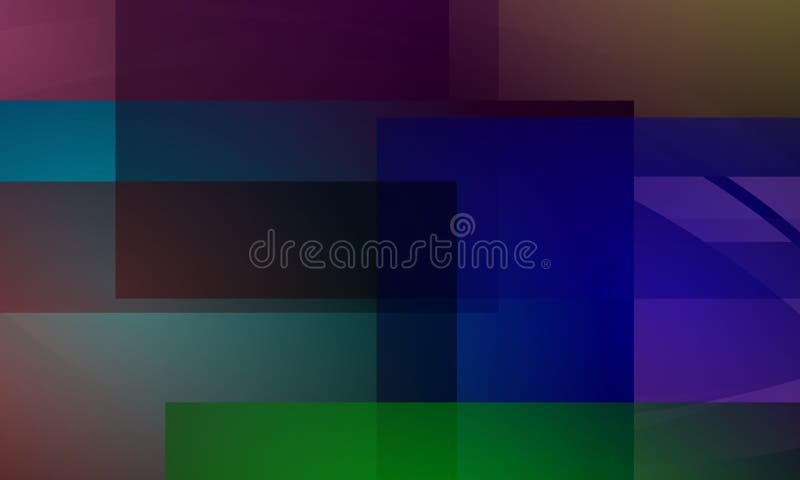 Abstract Multicolor Rectangle Background. Stock Vector - Illustration ...