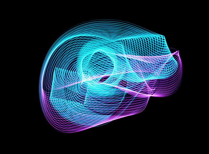 Abstract Multicolor Shape and Background Stock Image - Image of ...