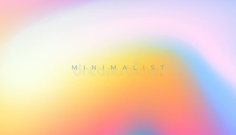 Abstract Multicolor Soft Gradient Wallpaper with Blurry Effect Stock ...