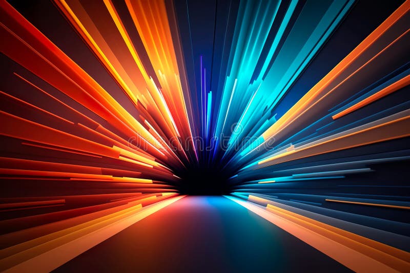 Abstract Multicolor Spectrum Background Technology Background ...