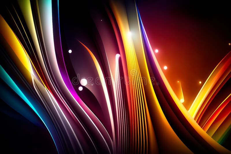 Abstract Multicolor Spectrum Background Technology Background ...
