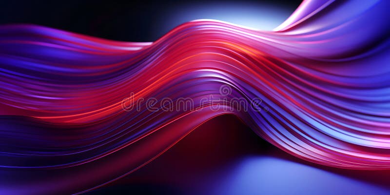 Abstract Multicolor Swirl Wave Background Stock Illustration ...