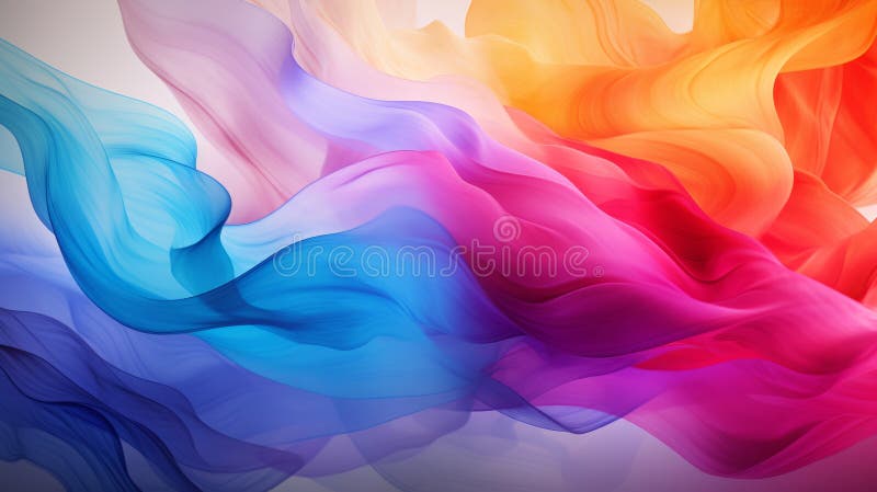 Abstract Multicolor Texture Wallpaper AI Generated Stock Illustration ...