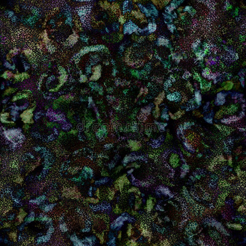 Abstract Multicolor Transparent Blur Spots Seamless Pattern Stock ...