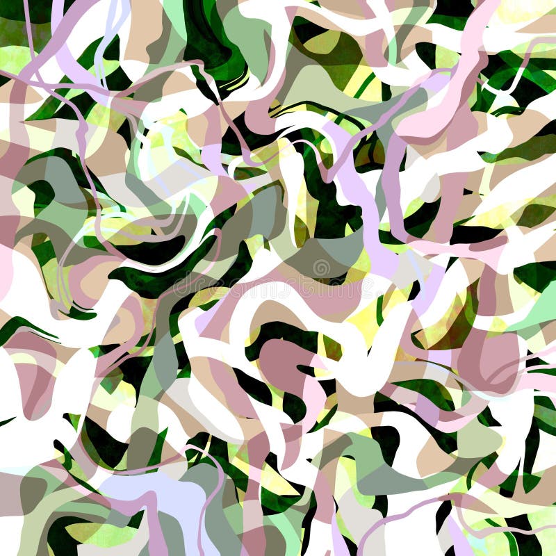 Abstract Multicolor Wavy Layered Marble Slab Pattern in Spring Summer ...