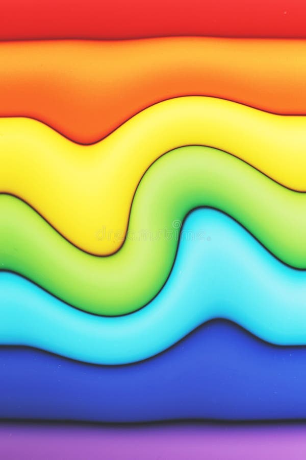 Abstract Multicolored Background in Rainbow Colors. Lgbt Pride Flag ...