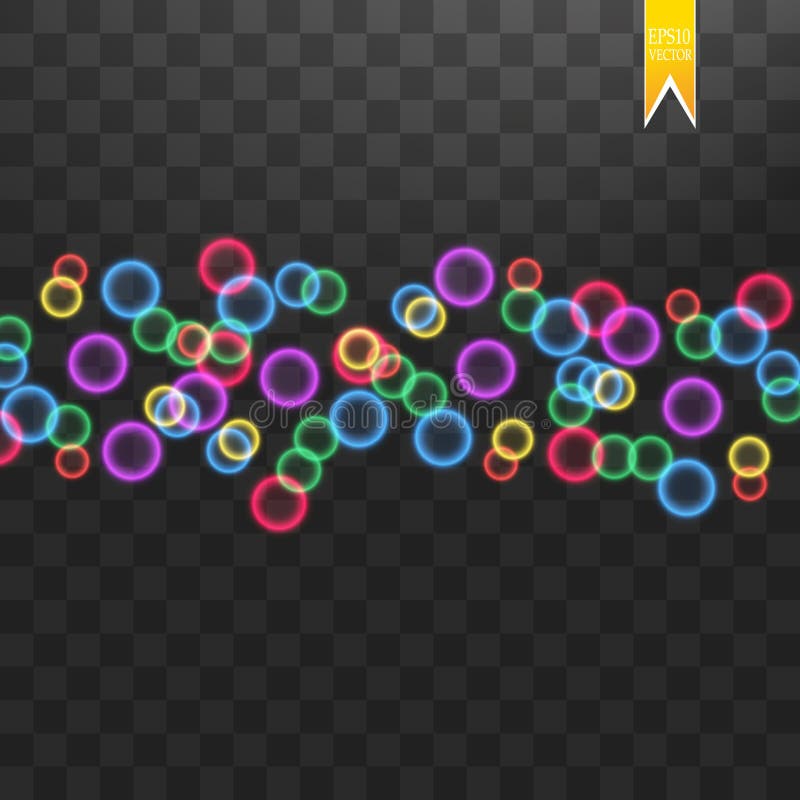 Abstract Multicolored Bubble Effect Explosion with Light Modern Design ...