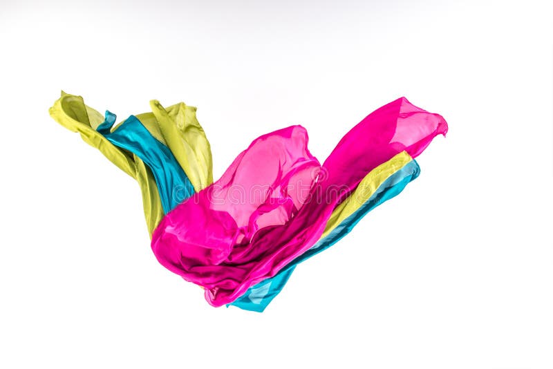 Abstract Purple Fabric in Motion Stock Image - Image of blue, stylish ...