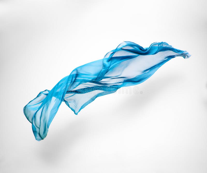 Abstract Multicolored Fabric in Motion Stock Image - Image of flowing ...