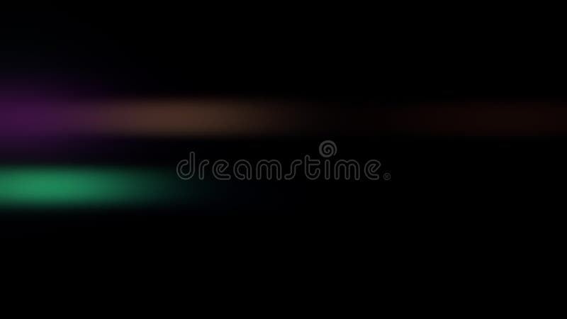Abstract Multicolored Horizontal Light Leak Animation Background Stock ...