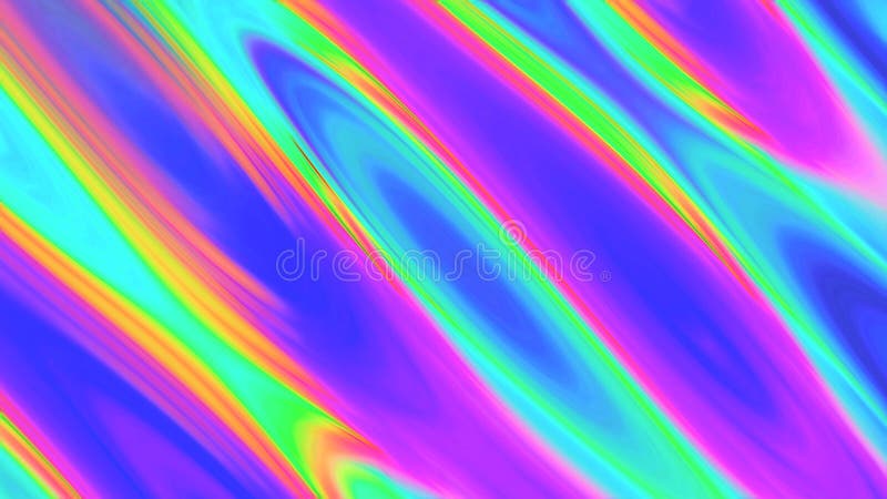 Abstract Multicolored Neon Background with Lines Stock Illustration ...