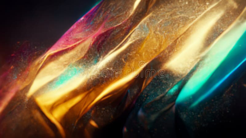 Abstract Multicolored Rainbow Blured Backgound. Glowing Rainbow ...