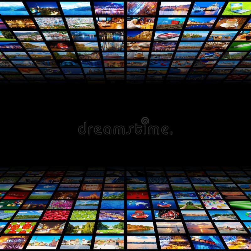 Multimedia Background stock illustration. Illustration of modern - 59058996