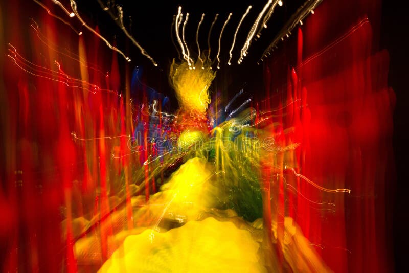 Lights in motion stock photo. Image of glow, assorted - 2409996