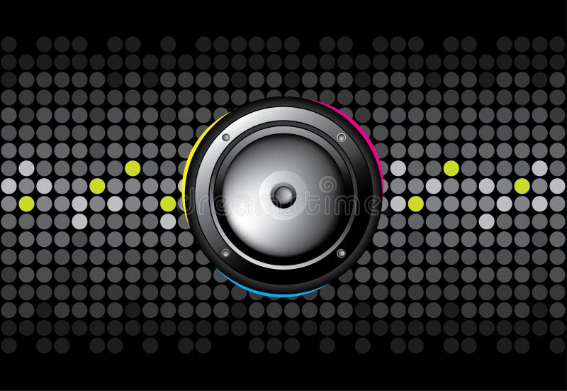 Urban Grungy Music Background With Place For Text Stock Vector ...