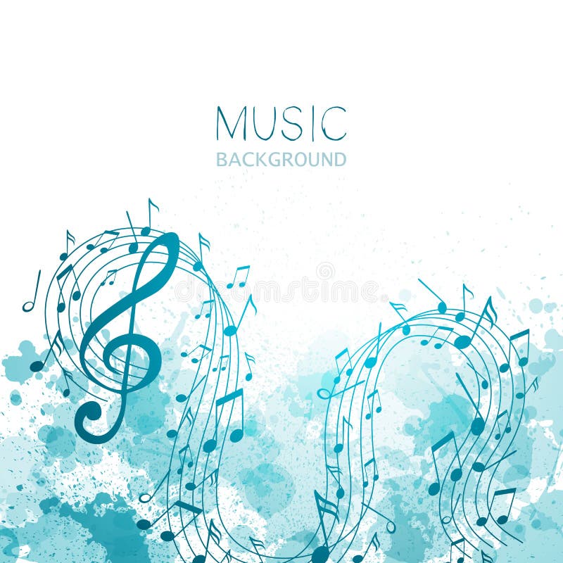 Abstract Music Design stock illustration. Illustration of festival ...