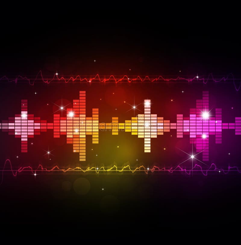 Abstract Equalizer Music Background Stock Illustration - Illustration ... Abstract Equalizer Music Background Stock Illustration - Illustration ...