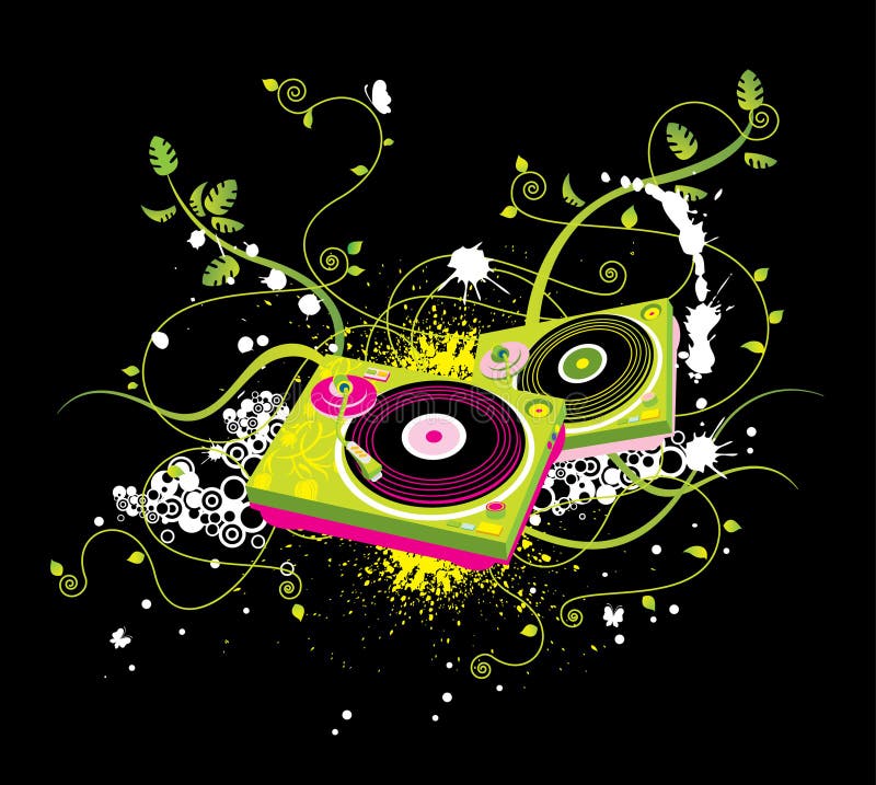 Colorful musical notes stock vector. Illustration of three - 10610204