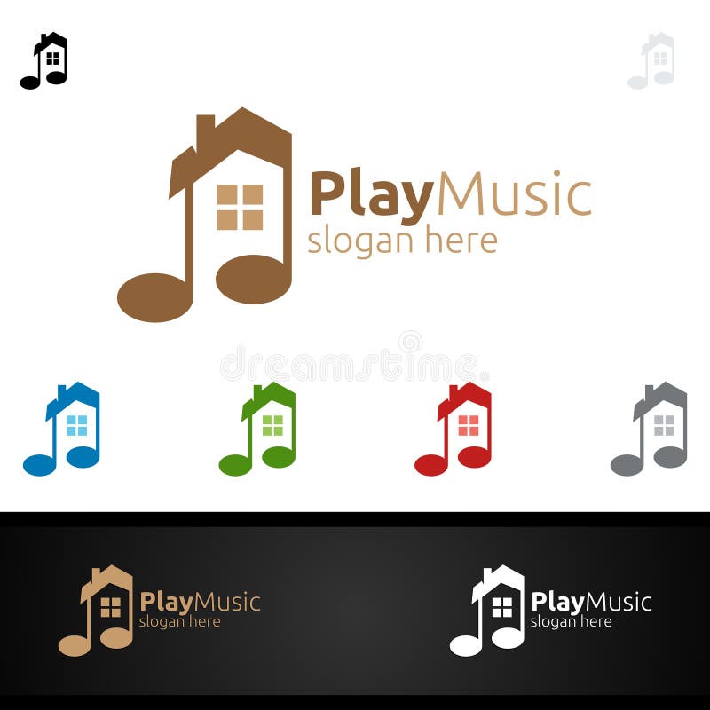 House Music Note Stock Illustrations – 960 House Music Note Stock ...