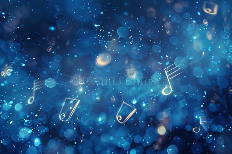 Music Notes Wallpaper Abstract