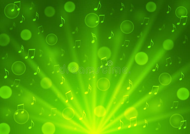 Music Notes Green Stock Illustrations – 2,616 Music Notes Green Stock ...