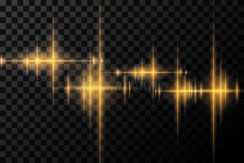 Abstract Music Pulse Background. Waveform of the Frequency and Spectrum ...