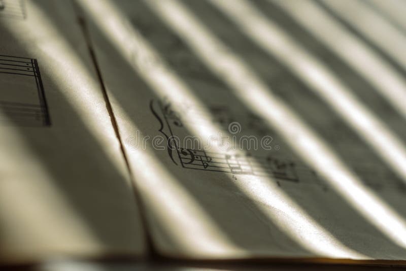 Abstract music sheet stock photo. Image of light, musical - 267302124