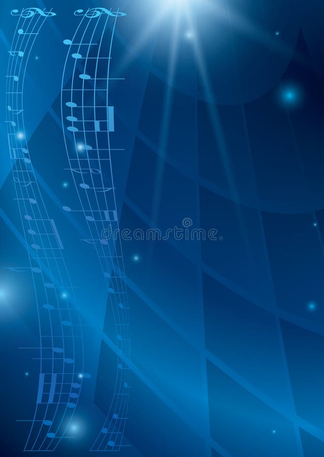 44+ Abstract vector musical blue background Free Stock Photos ...