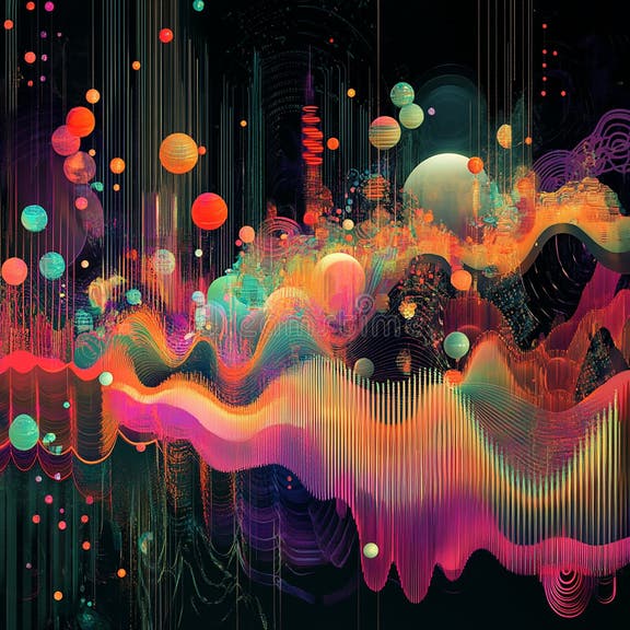 Abstract Music Visualization: a Dynamic Abstract Scene Representing Sound Waves and Musical ...