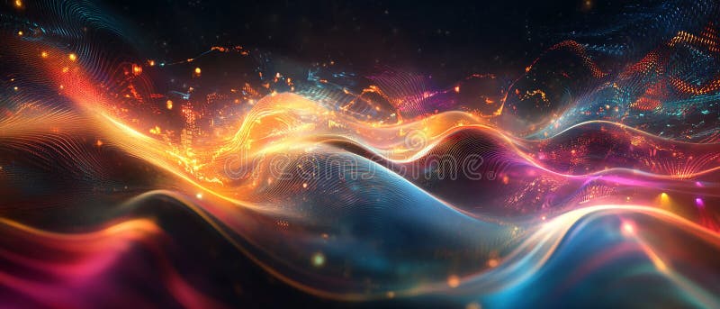 Abstract Music Visualization: a Dynamic Abstract Scene Representing Sound Waves and Musical ...
