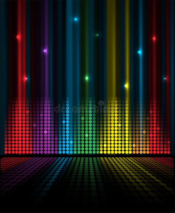 Music Volume Equalizer Computer Technology Concept Business Bac Stock ...