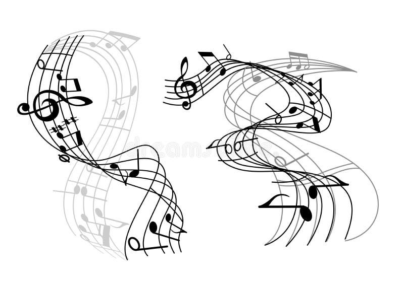 Music Notes Swirling Staves Stock Illustrations – 6 Music Notes ... Music Notes Swirling Staves Stock Illustrations – 6 Music Notes ...