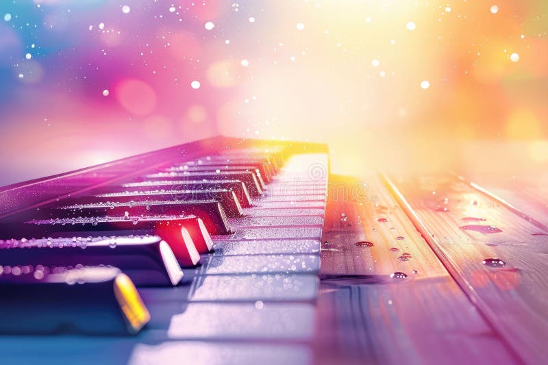 Abstract Musical Theme: Vibrant Background, Seamless Wallpaper, Dynamic ...