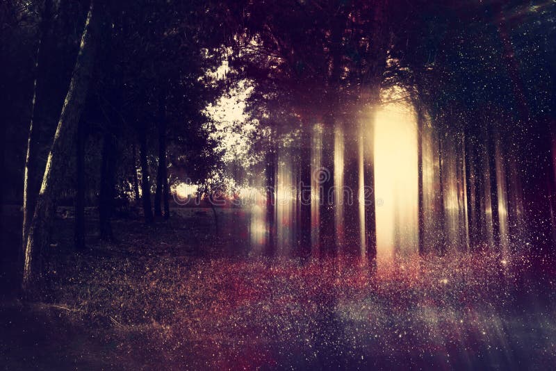 Dark Mysterious Background