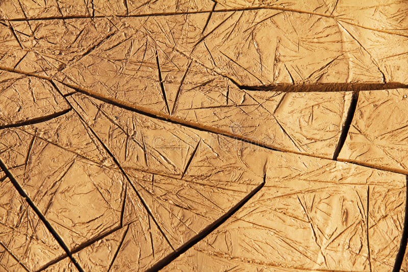 The Cracks Pattern on Wet Mud in Desert Stock Image - Image of abstract ...