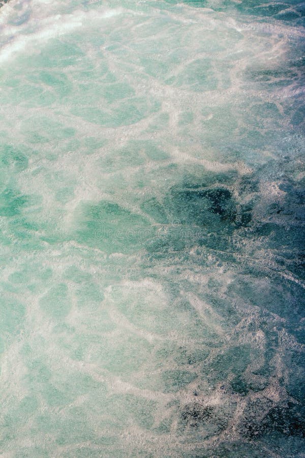 Abstract Natural Texture. Seething Water, White Water Stock Image ...